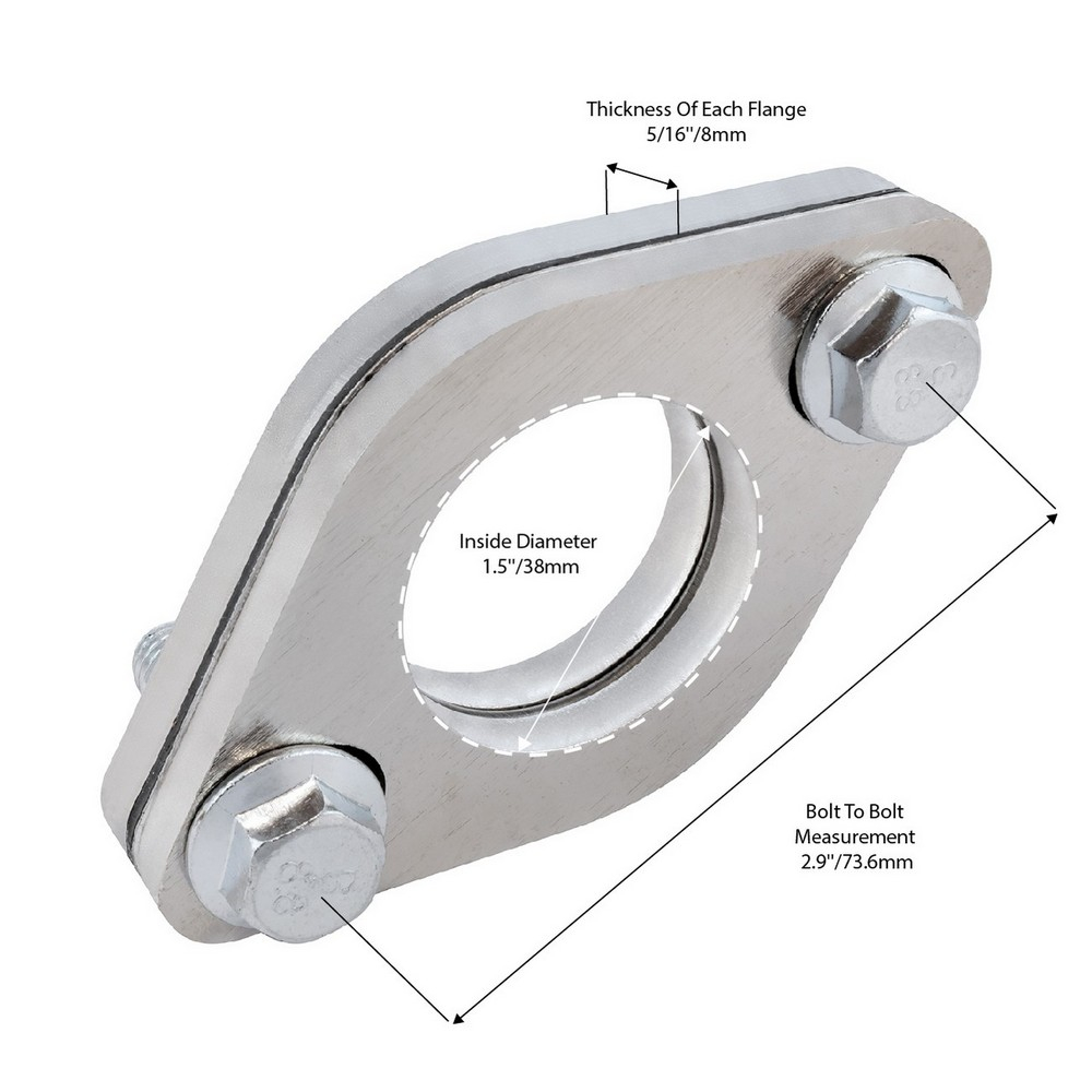 FORTLUFT Exhaust Flange Connection Kit Stainless Steel – FORTLUFT Auto ...