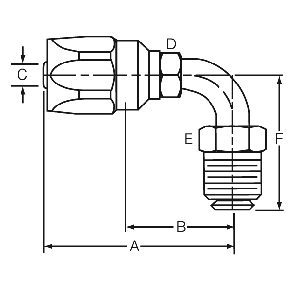 Dayco 125170 Hyd Coupling – FORTLUFT Auto Parts