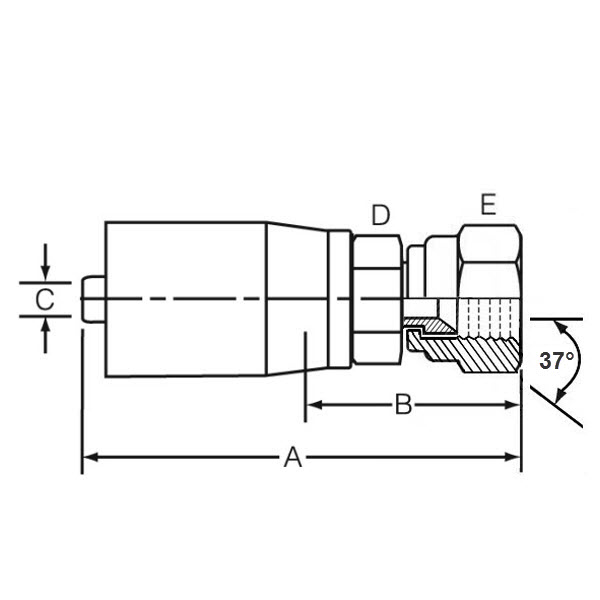 Dayco 100653 Hyd Coupling – FORTLUFT Auto Parts