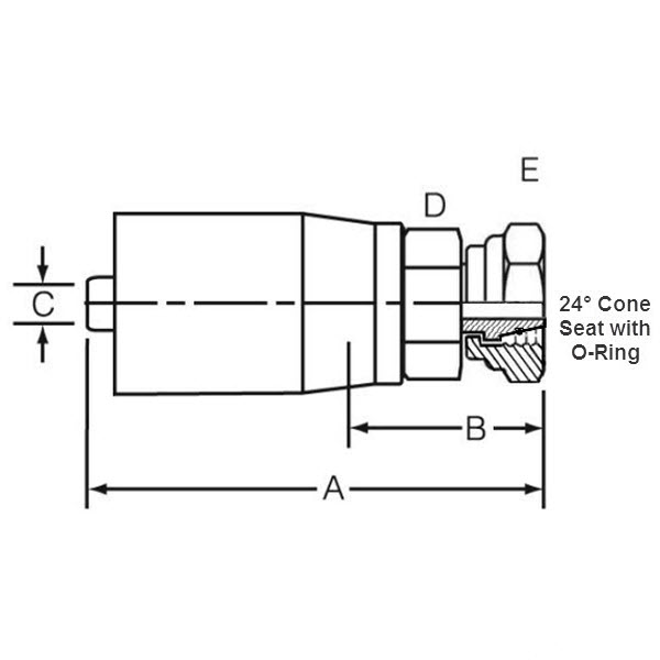 Dayco 101707 Hyd Coupling – FORTLUFT Auto Parts