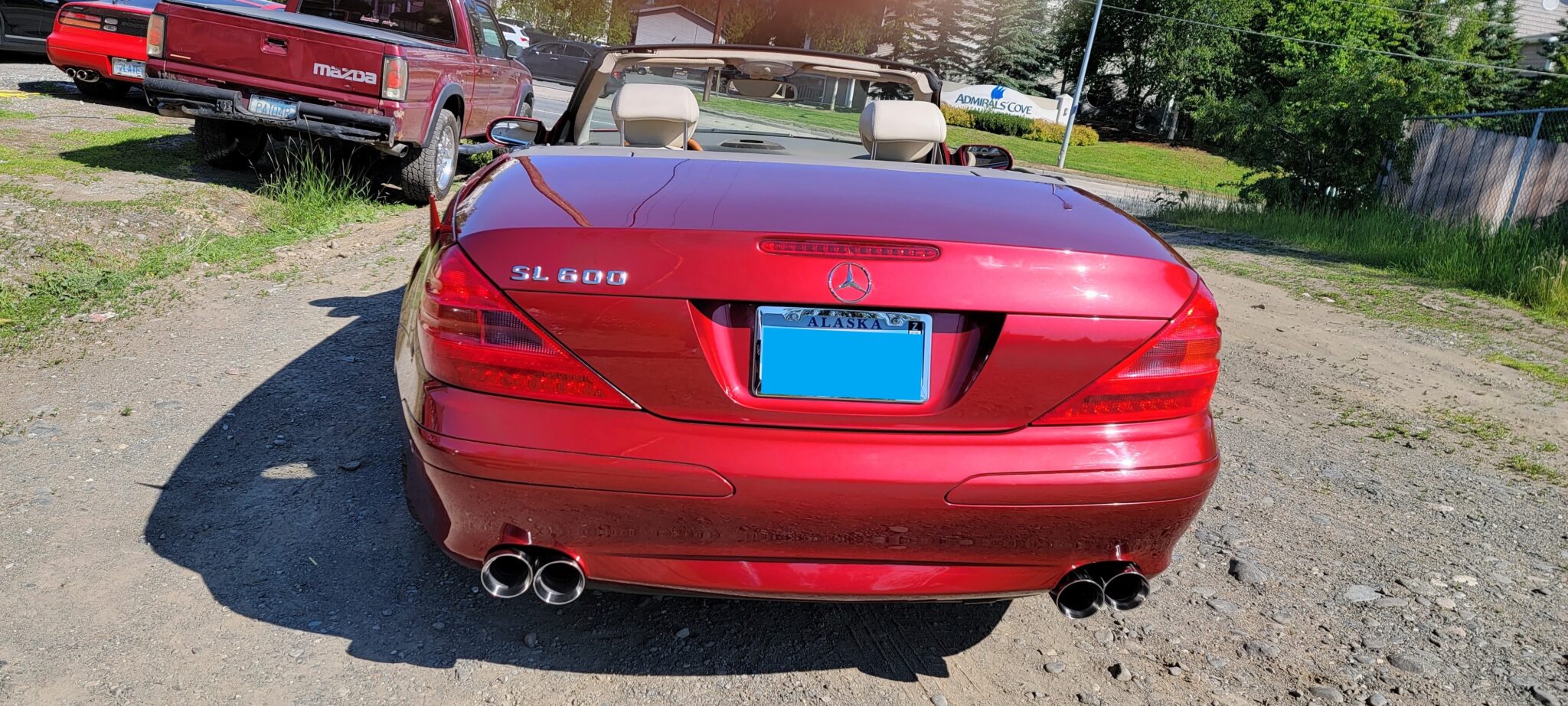 Mercedes Benz R230 SL500 SL550 SL600 03-12 Top Speed Pro 1 Axleback ...