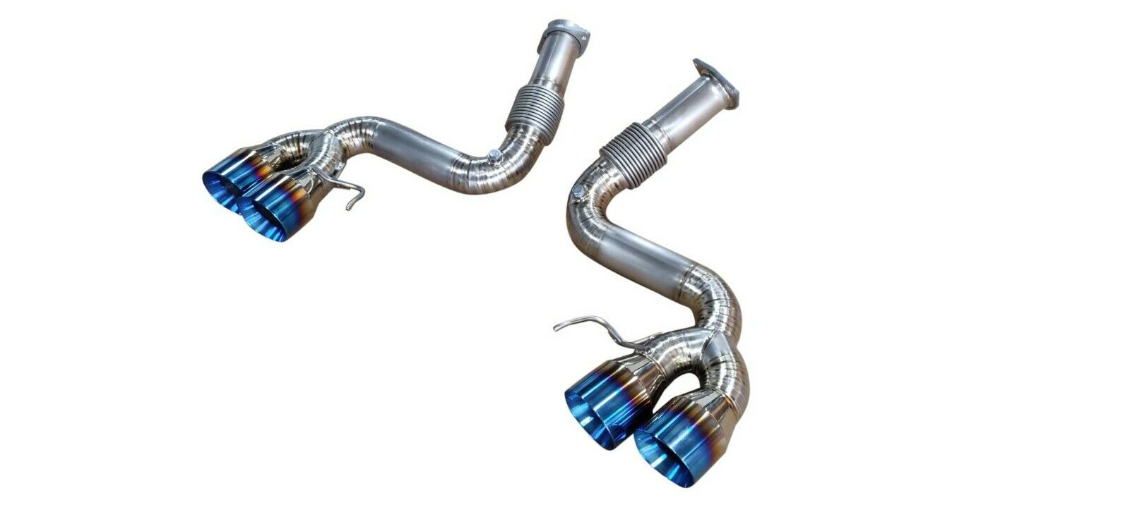 Chevrolet Corvette C8 6.2L 2020-up TOP SPEED PRO-1 SP Titanium Exhaust ...