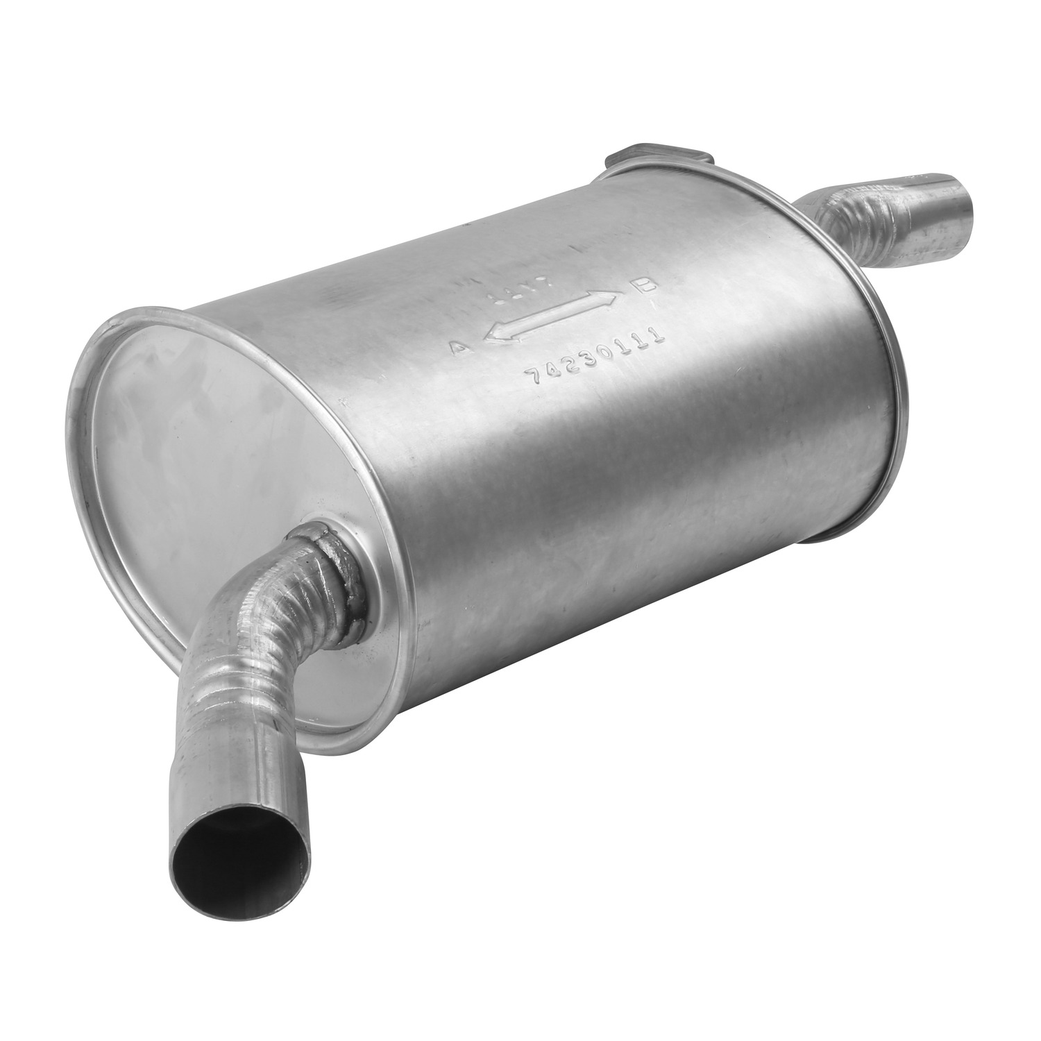 AP Exhaust 2591 Muffler – Welded Assembly – FORTLUFT Auto Parts