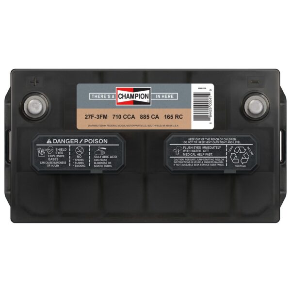 Champion Automotive 30 Month 27F-3FM Battery – FORTLUFT Auto Parts