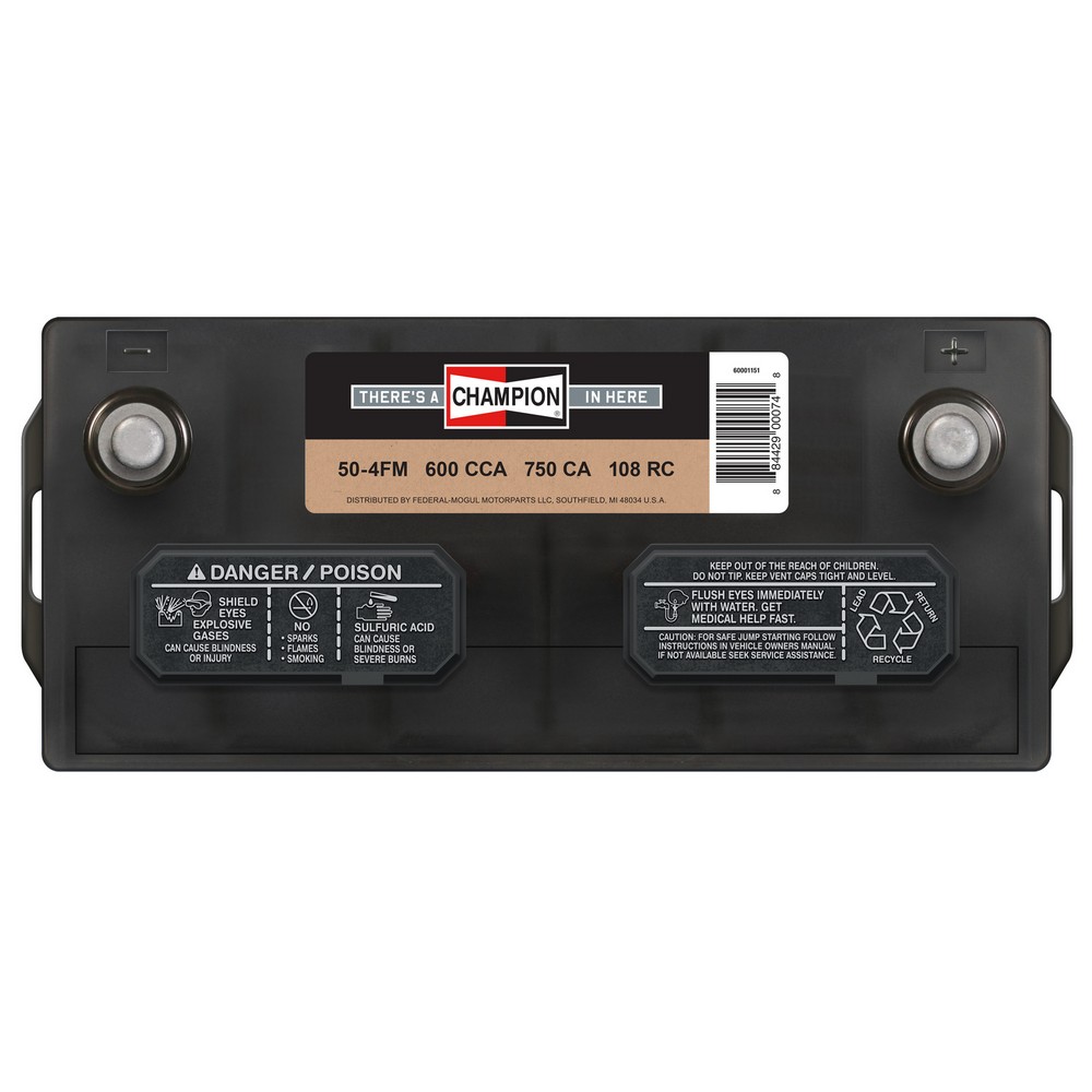 Champion Automotive 24 Month 50-4FM Battery – FORTLUFT Auto Parts