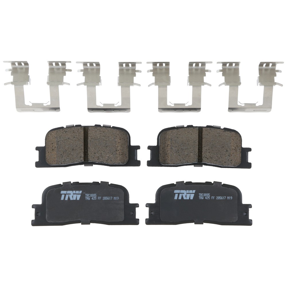 TRW TRC0885 Ceramic Brake Pad – FORTLUFT Auto Parts