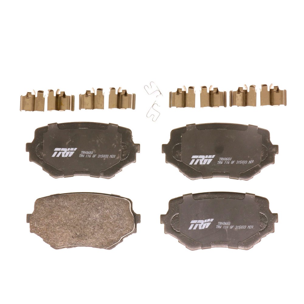 TRW TRH0680 Metallic Brake Pad – FORTLUFT Auto Parts