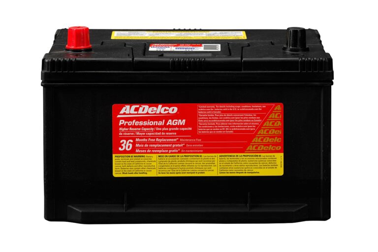 AC DELCO BCVC-65AGMHRC Battery Asm – FORTLUFT Auto Parts