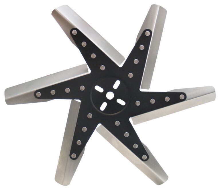 Derale 19317 17″ High Performance Stainless Steel Reverse Rotation Flex ...