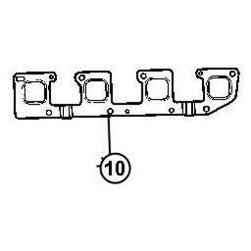 Mopar 05038099AA GASKET EXHAUST MANIFOLD – FORTLUFT Auto Parts