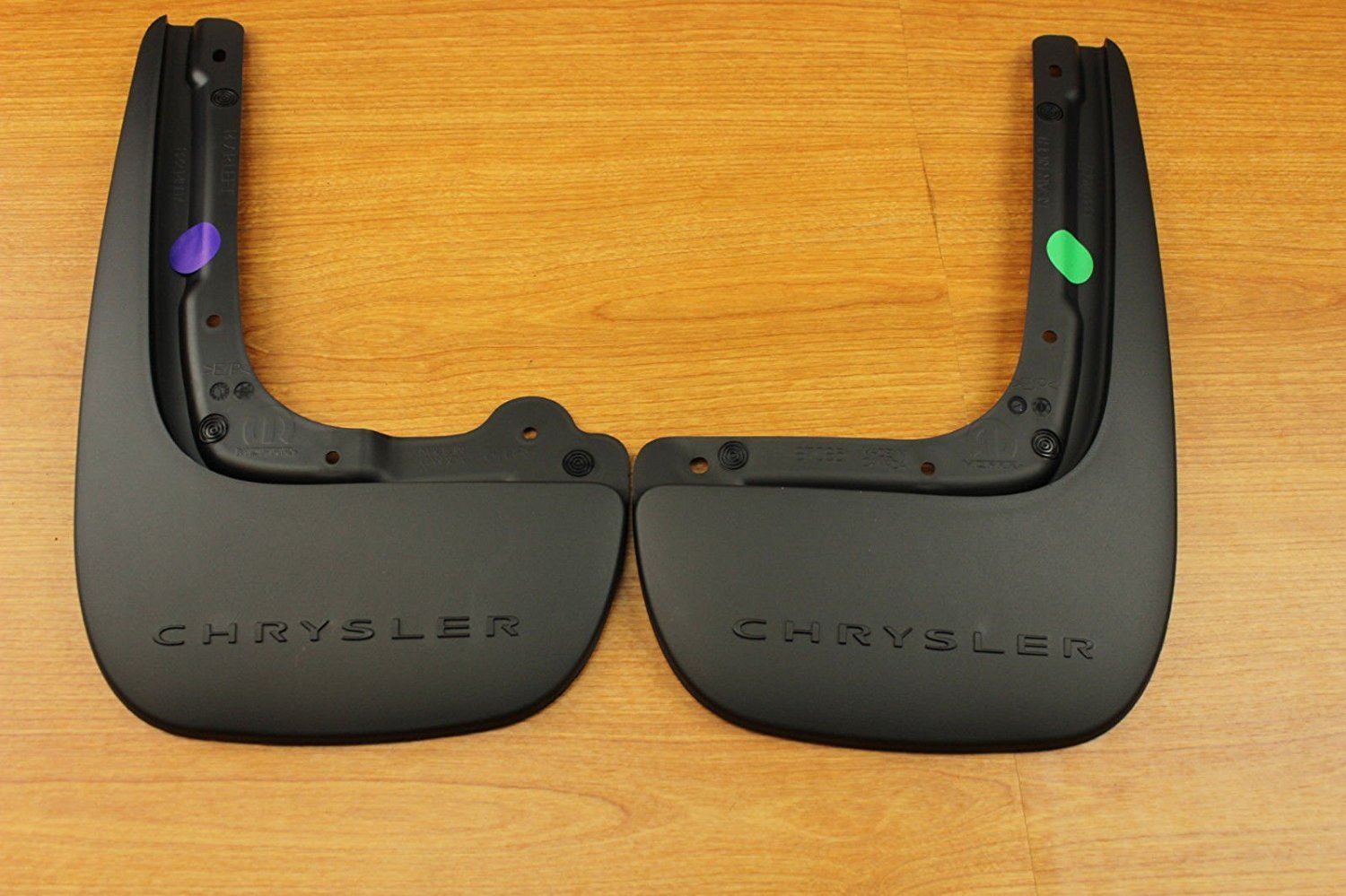 Chrysler Pacifica Rear Mud Flap Splash Guard Set Mopar OEM – FORTLUFT ...